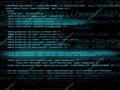 Source Code Technology Background Stock Photo By Semisatch 48368777