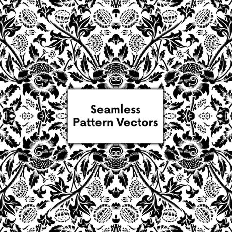 Premium Vector Seamless Pattern Black