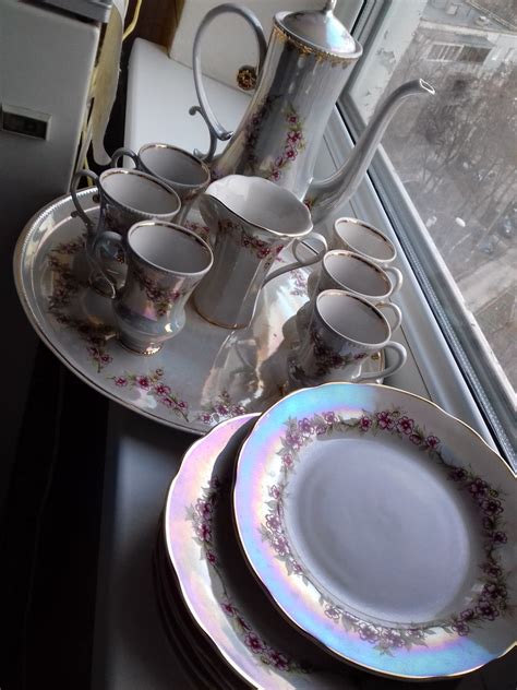 Сервиз кофейный фарфор Коростень