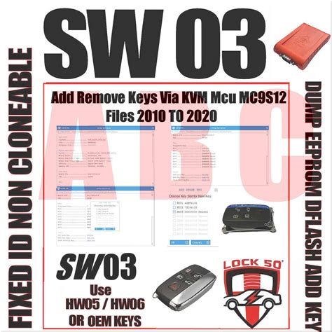 Lock50 JLR OBD Link Tool HW04 A 2017 To 2025 Unlocked RFA Modules No Module Change Needed