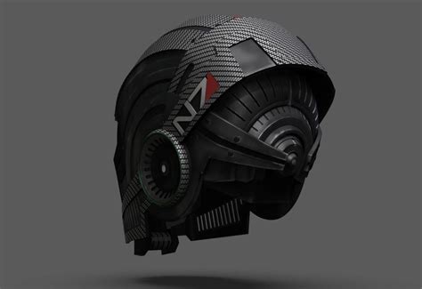 Mass Effect N7 Cosplay Helmet 3d Propshoppe