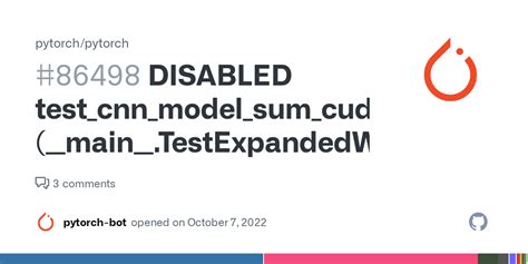 Disabled Test Cnn Model Sum Cuda Main Testexpandedweightfunctionalcuda Issue