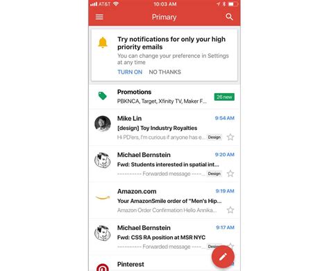 New Gmail For Ios Setting Will Make It So Youre Only Alerted To New Gmail For Ios Setting Will Make It So Youre Only Alerted To