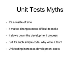 Unit Testing Basics PPTX