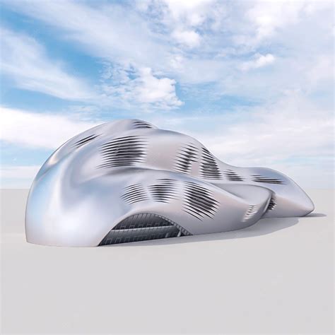 Premium Photo 3d Render Sci Fi Futuristic Building Architecture Exterior Design Inspiration