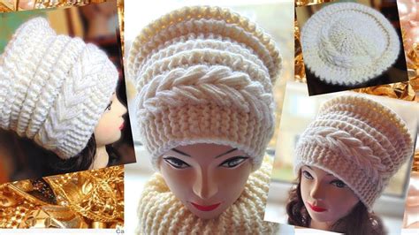 Красива шапка спицями Супер шапка Beautiful Hat With Knitting Needles Вязаные головные уборы