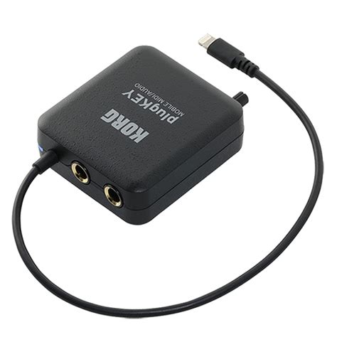 Disc Korg Plugkey Midi Audio Interface For Ios Devices Black Gear4music