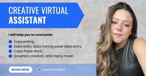 Be Your Creative Virtual Assistant By Rebecasdigital Fiverr