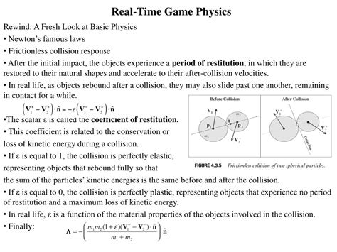 Ppt Real Time Game Physics Powerpoint Presentation Free Download Id2011748
