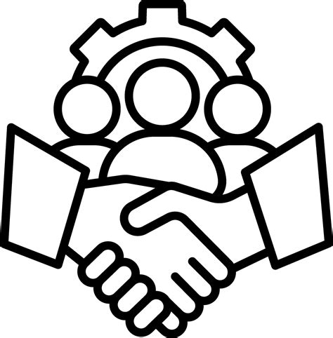 Team Icon Line Vector Illustration 34991475 Vector Art At Vecteezy
