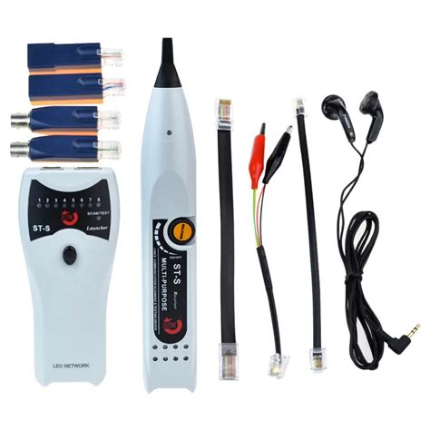 Lan Cable Tester Handheld Network Ethernet Wire Telephone Line Scanning