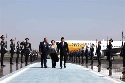 Монгол Улсын Ерөнхийлөгч У Хүрэлсүх Бүгд Найрамдах Узбекистан Улсад