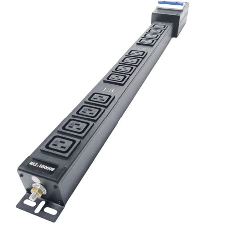 100a Pdu 12 Way C19 Socket Pdu Power Strip Power Socket C19 Power Distribution Units And 12