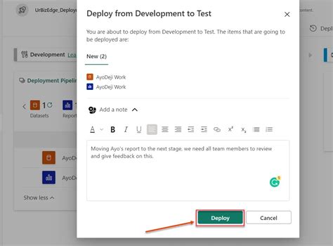 Power Bi Deployment Pipeline Urbizedge Limited
