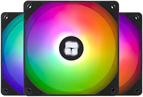 Thermalright TL C C S X CPU Fan Mm ARGB Case Cooler Fan Pin PWM Silent Computer Fan With