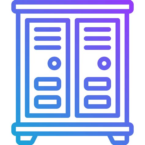 Locker Generic Gradient Icon