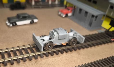 Powered Bogiechassistruck For Tram Mini Locomotives 35mm Wheelbase