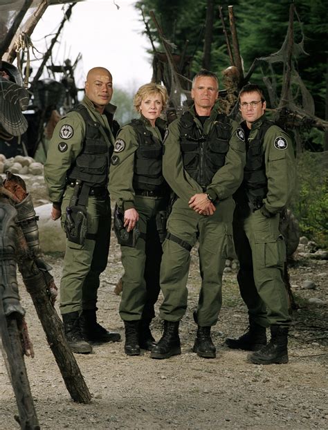 Cast Photos Sg 1 Season Seven Cast Season7 15 Stargate Image