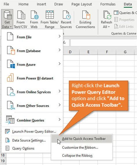 Shortcuts to Open the Power Query Editor - Excel Campus