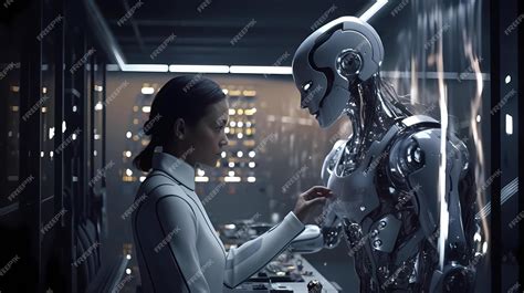 Premium AI Image | Diving into the Realm of HumanMachine Collaboration ...