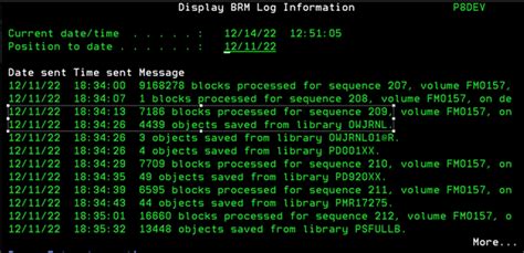 Disk Space And Journaling Issues On The ISeries Operating System Syntax