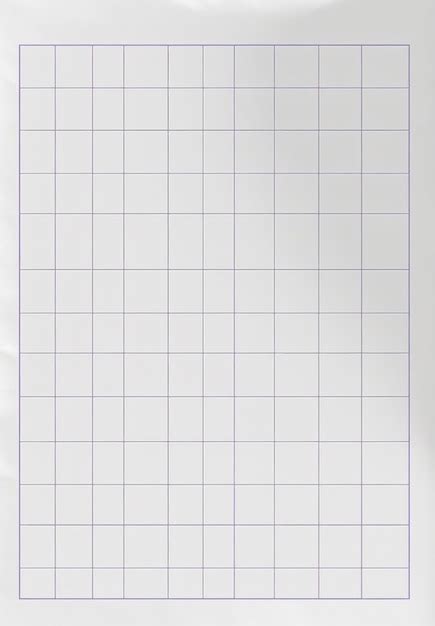 Premium AI Image A White Grid Paper Texture On A Clean Space Stock Image