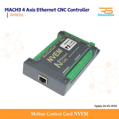 Jual Mach3 4 Axis Ethernet Cnc Controller 300khz Motion Control Card Nvem V5 Shopee Indonesia