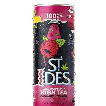 St Ides High Tea Wild Raspberry 12 Oz 100mg Humboldts Premium A