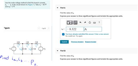 Solved Use The Node Voltage Method To Find The Branch Chegg