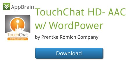 Touchchat Hd Aac W Wordpower For Iphone App Download