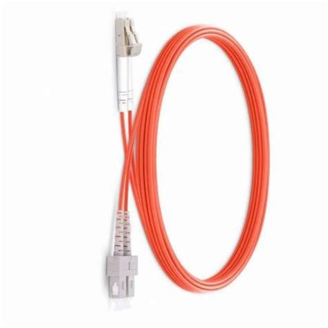 Patch Cord Multimode Om1 Duplex Pvc 2mm Optical Fiber Patch Cable Sc Lc Ofc Sc Pc Lc Pc At