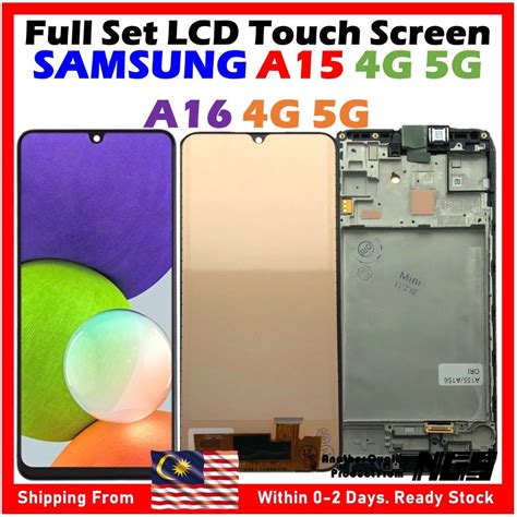 ORl NGS Brand Full Set LCD Touch Screen Compatible For SAMSUNG Galaxy A15 4G A15 5G A16 4G