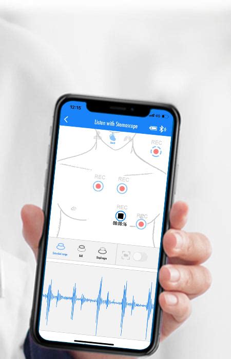 Drstemo The Medical App For Digital Electronic Bluetooth Stethoscope Stemoscope