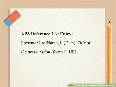 3 Ways To Cite A PowerPoint Presentation WikiHow