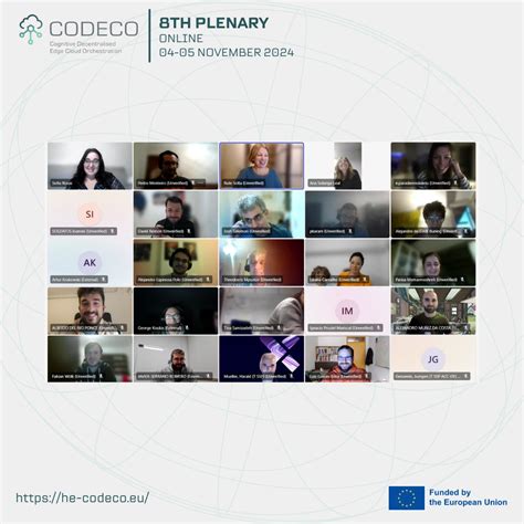 codeco project on linkedin codecoplenary codeco ai edgecloud iot