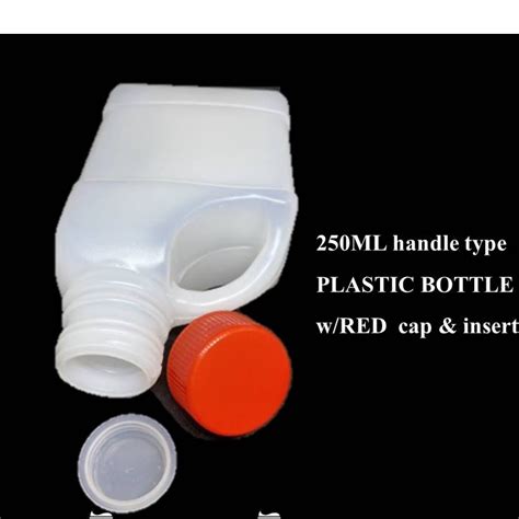 250ml Plastic Bottle Wred Capandinsert Handle Typesampling Bottlebotol