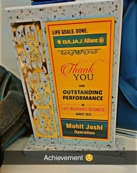 mohit joshi on linkedin awards2023 performance bajajfinance bajajallianz