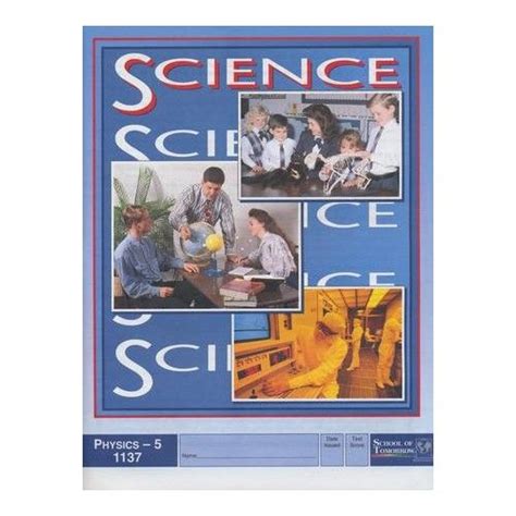 Physics Pace 1137 Grade 12 Accelerated Christian Education