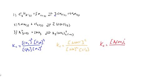 Equilibrium Constant Overview Numerade