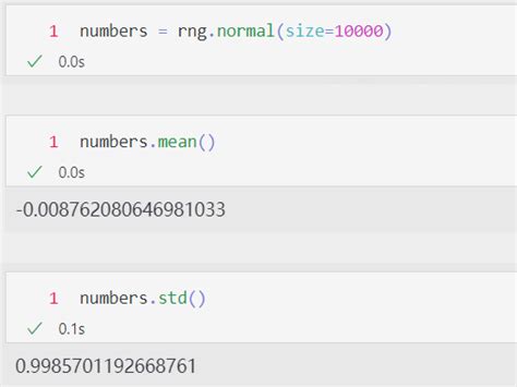 如何使用numpy生成正态分布随机数python Numpy 技术邻