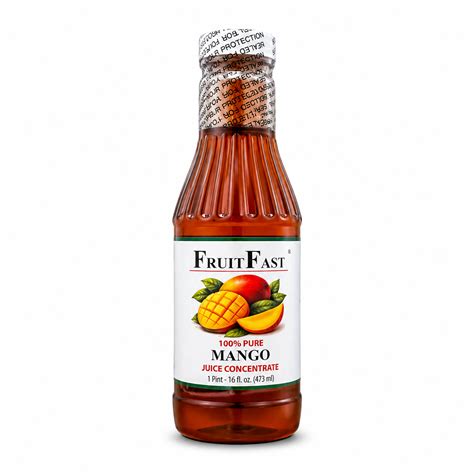 Mango Juice Concentrate Tropical Pure And Antioxidant Rich Fruitfast