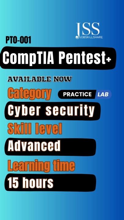 Jobskillshare Learn It Practice It Work It On Linkedin Comptia Pentest Practice Lab