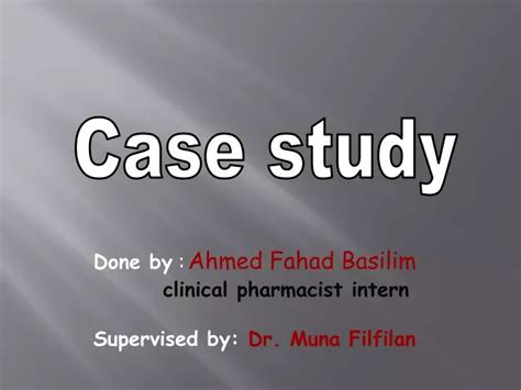 PPT Case Study PowerPoint Presentation Free Download ID