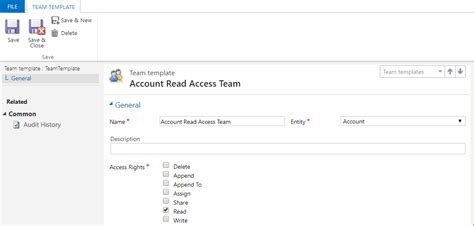 access team templates in dynamics 365 carl de souza