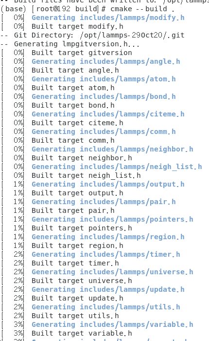 简单安装：通过cmake安装lammps 下载lammps的命令行 csdn博客
