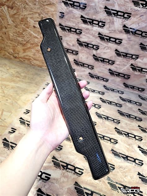 New Release BLOBEYE Vacuum Carbon Bumper License Plate Delete Cover Racingproductgroup