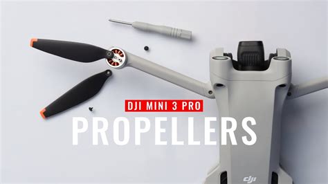 DJI Mini Pro Changing Propellers Inspect Remove Install Test YouTube