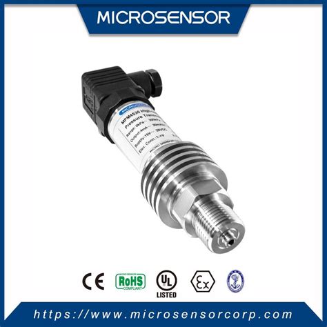 MicroSensor MPM MA DC Analog Output Water Hot Water High Temperature Pressure Sensor For