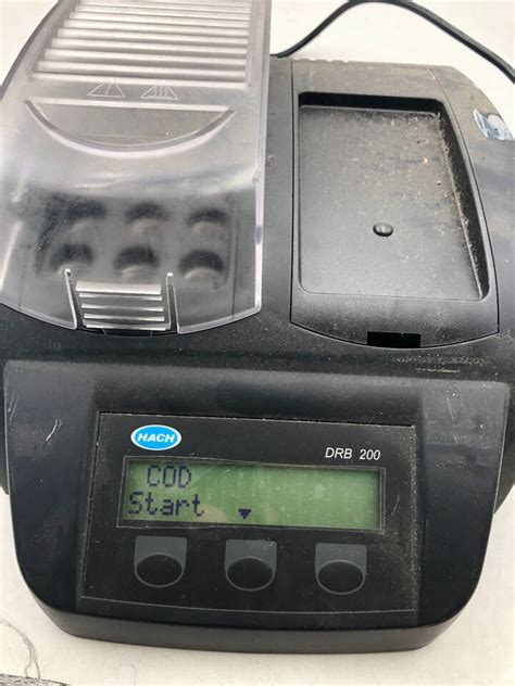 Hach Drb200 Drb 200 Digital Reactor Block Power Tested Only Ebay