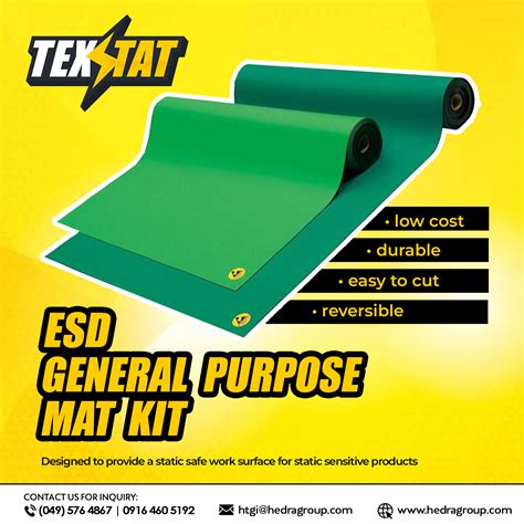 Esd General Purpose Mat Kit Hedra